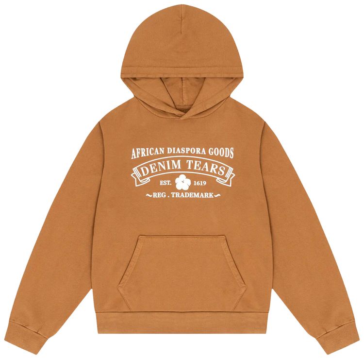 Buy Denim Tears ADG Hoodie 'Washed Brown' - 201 905 51 WASH | GOAT AU