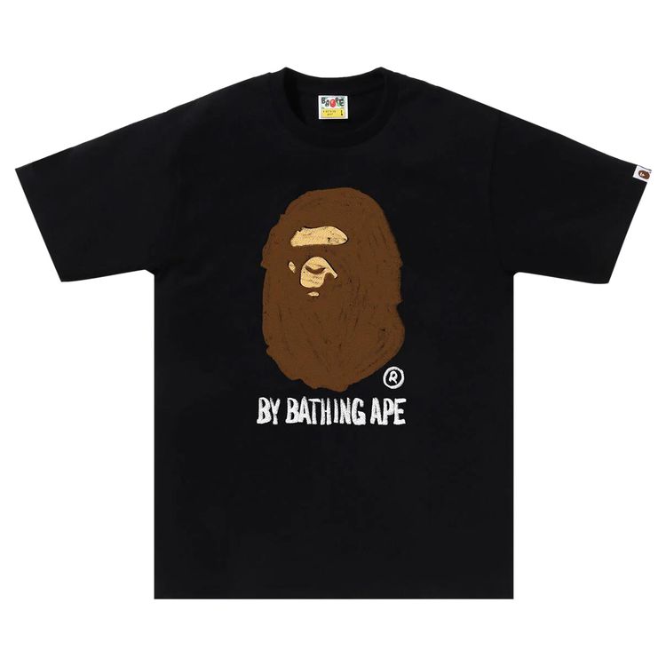 Buy BAPE Hand Draw By Bathing Ape Tee 'Black' - 1K30 110 311 BLACK | GOAT