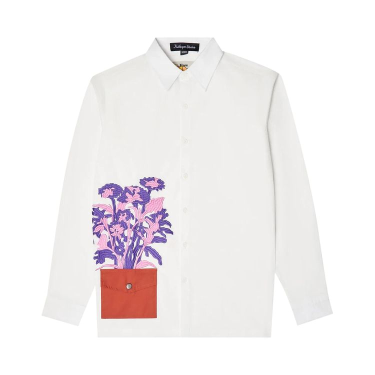 Buy KidSuper Flower Pot Shirt 'White' - SS24 LTP 14 WHIT | GOAT