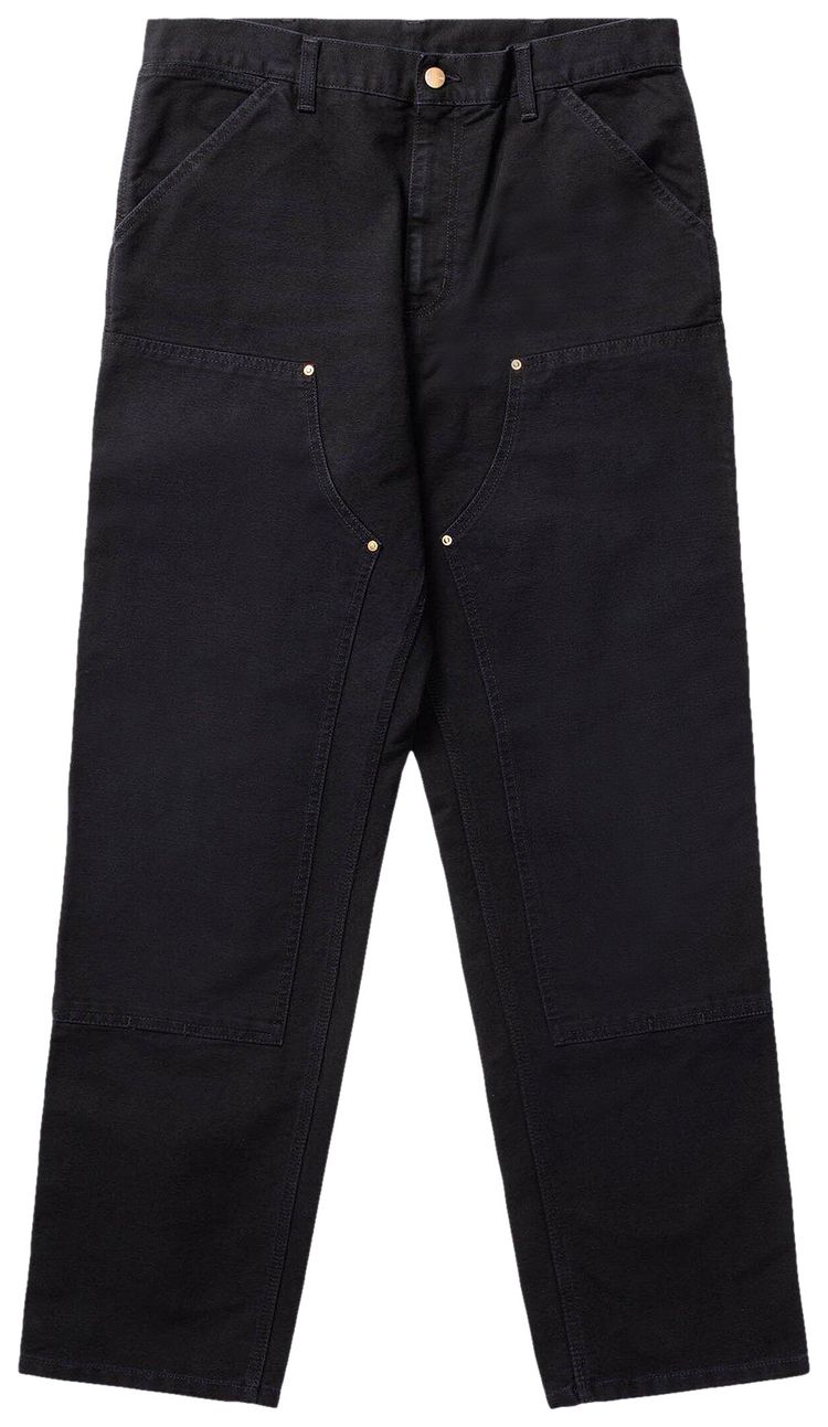 Buy Carhartt Wip Double Knee Pants Black I031501 Blac Goat
