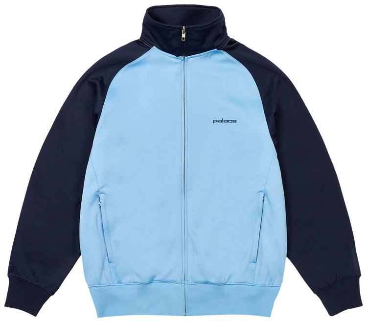 Buy Palace Polyknit Track Jacket 'Navy/Fresh Air' - P26JK058 | GOAT