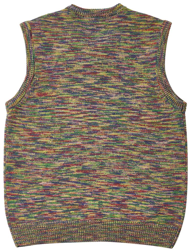 Buy Palace Space Knit Vest 'Multicolor' - P26KW022 | GOAT