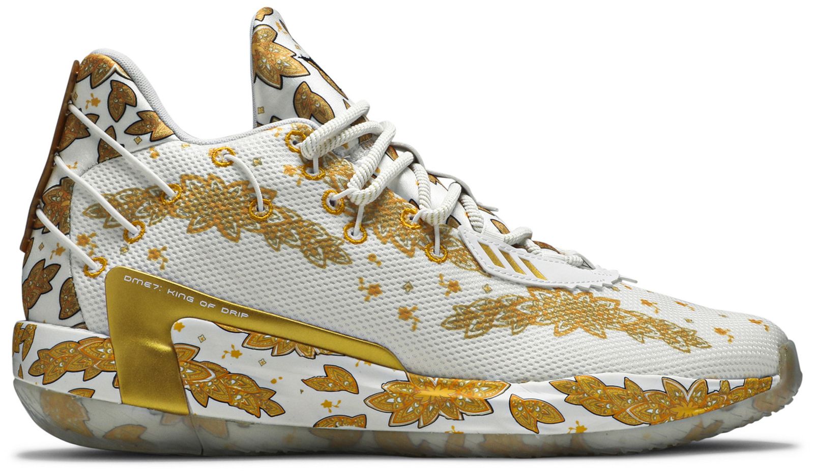 Buy Ric Flair x adidas Dame 7 'White Gold Metallic' - FX6616 | GOAT