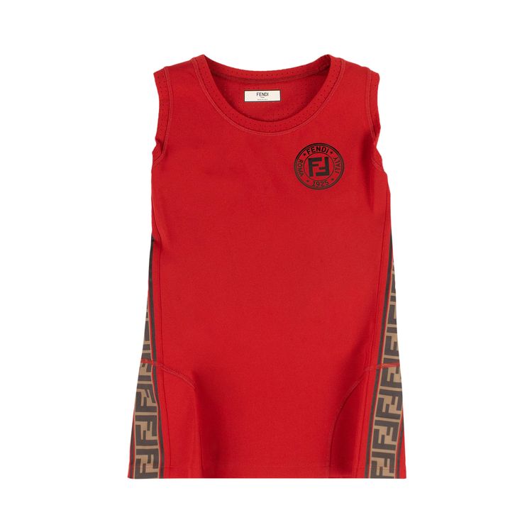 Buy Fendi Contrast Sports Tank Top 'Red' - FAF093 AB4A F1AA9 | GOAT UK