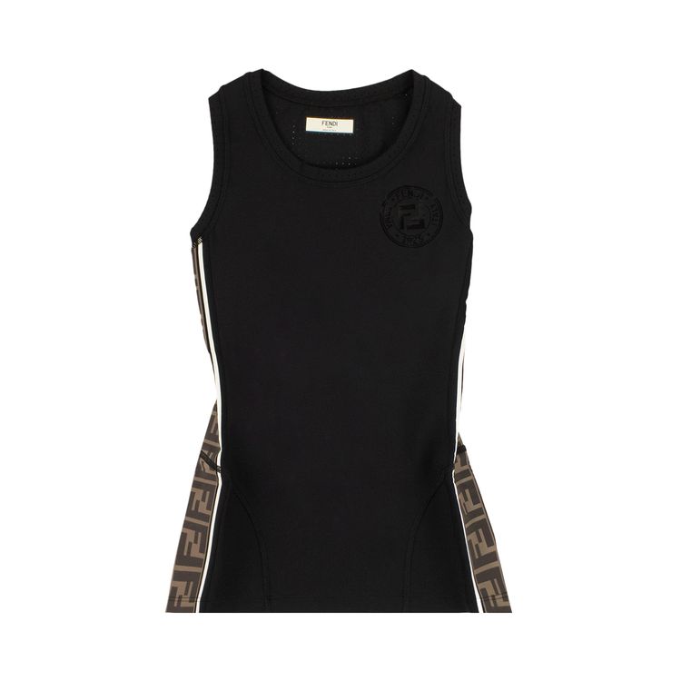 Buy Fendi FF Motif Tank Top 'Black' - FAF093 A8XC F13IY | GOAT UK