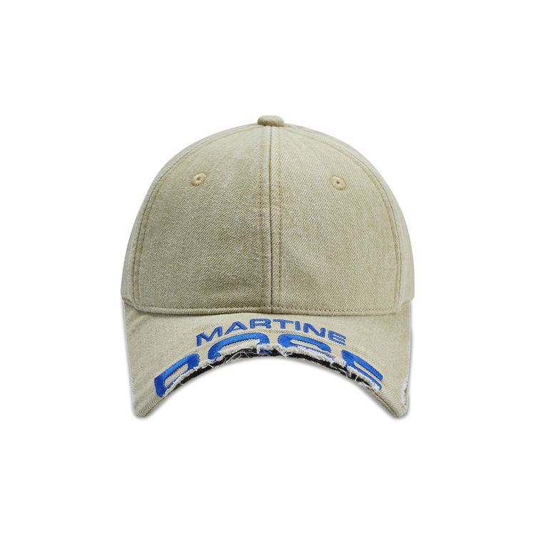Buy Martine Rose Cut Peak Hat 'Cream' - MRSS24 1130 CREA | GOAT