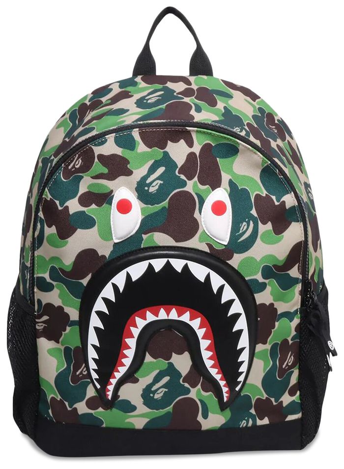 Buy BAPE ABC Camo Shark Daypack 'Green' - 1K30 389 001 GREEN | GOAT