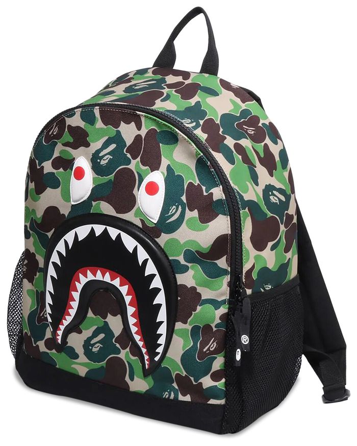 Buy BAPE ABC Camo Shark Daypack 'Green' - 1K30 389 001 GREEN | GOAT