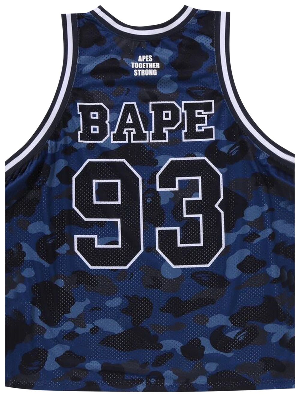 Buy BAPE Color Camo Basketball Tank Top 'Navy' - 1K30 108 001 NAVY ...
