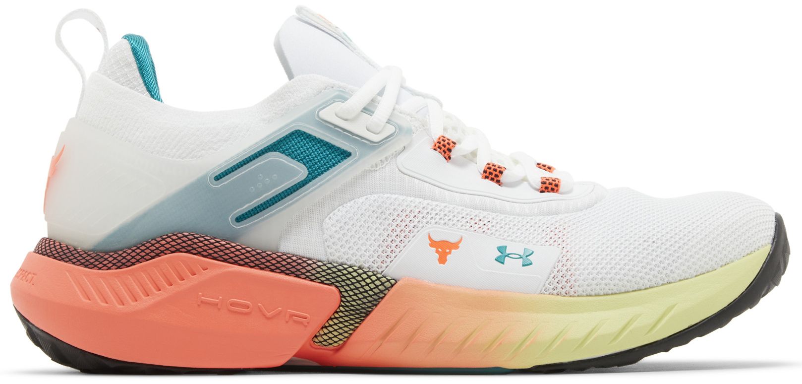 Buy Under Armour Project Rock 5 'White After Burn' - 3025435 104 | GOAT