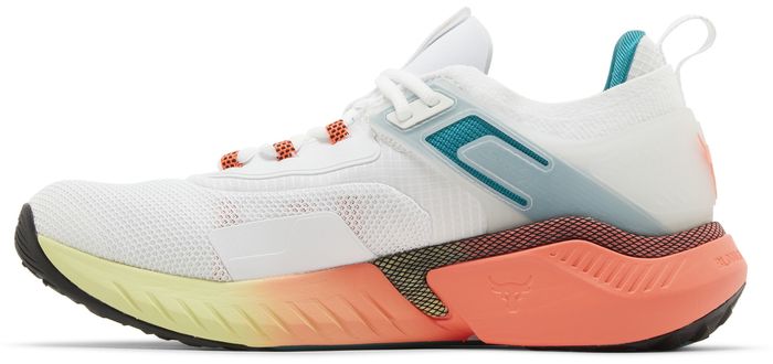 Buy Under Armour Project Rock 5 'White After Burn' - 3025435 104 | GOAT
