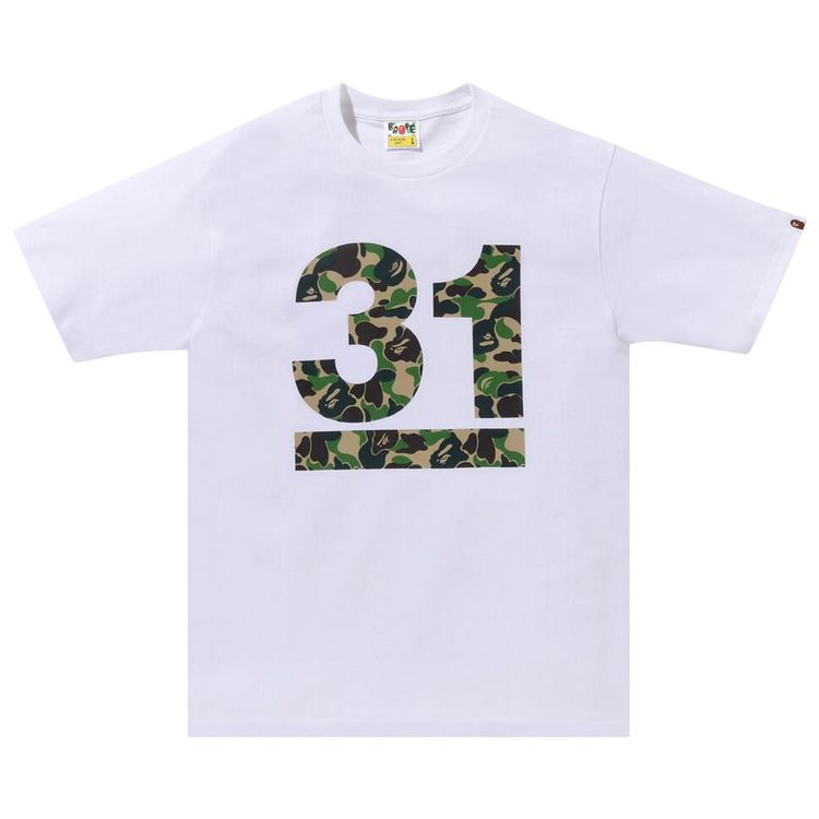 Buy Bape A Bathing Ape 31st Anniv Abc Camo Tee Whitegreen 1k20