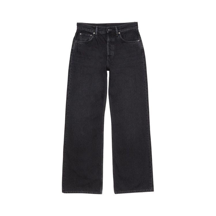 Buy Acne Studios 2021M Loose Fit Jeans 'Vintage Black' - B00363 GOAT ...