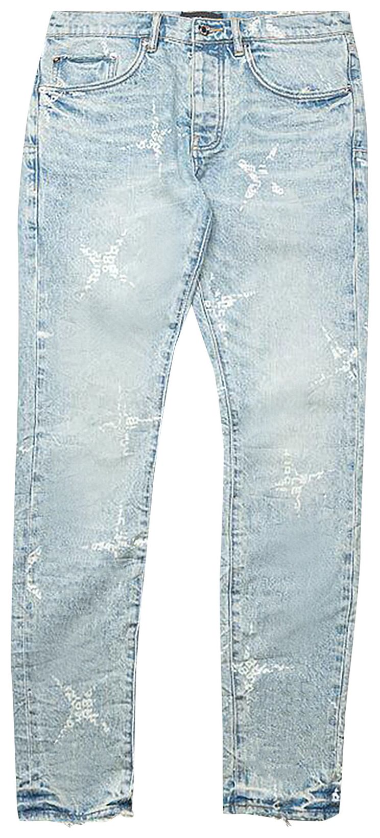Buy PURPLE BRAND Type Monogram Jeans 'Light Indigo' - P011 TYML224 | GOAT