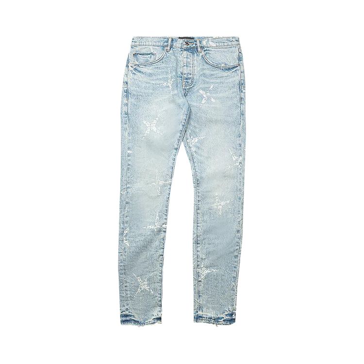 Buy PURPLE BRAND Type Monogram Jeans 'Light Indigo' - P011 TYML224 | GOAT