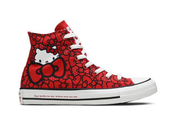 hello kitty converse red