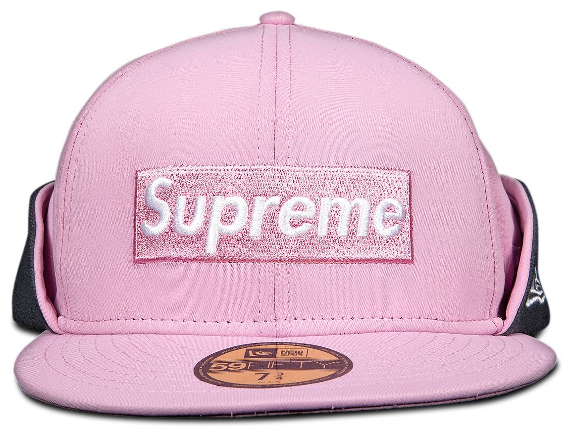 Buy Supreme x WINDSTOPPER Earflap Box Logo New Era 'Pink' - FW20H63 ...