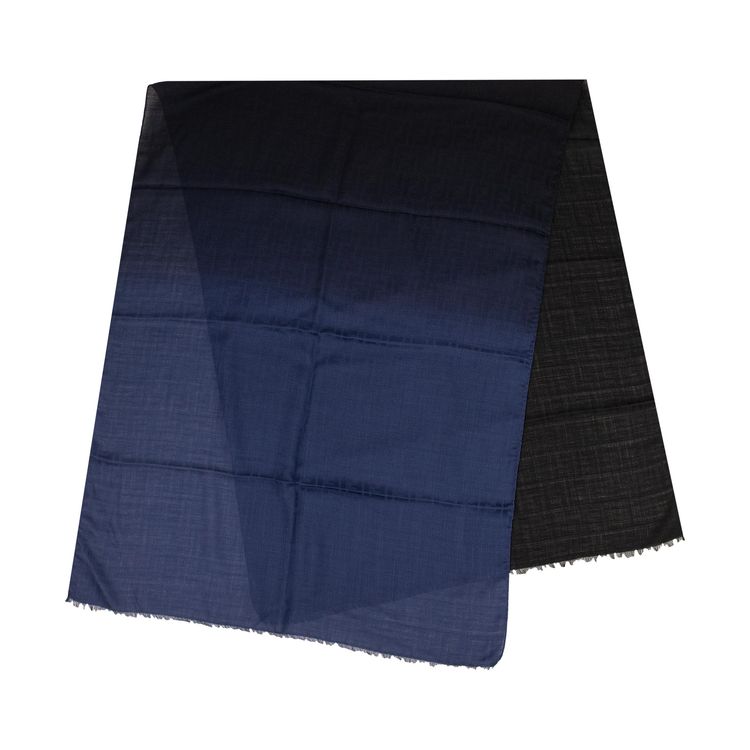 Buy Fendi Jacquard Stole FF Logo Scarf 'Blue/Black' - FXS143 Y5A F0QA2 ...