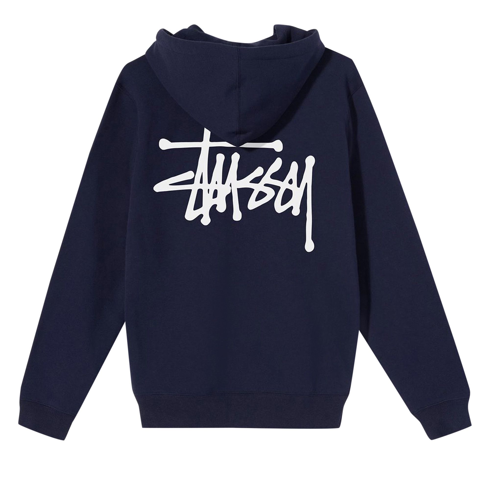 Stussy Basic Hoodie Navy Blue Men s Size S