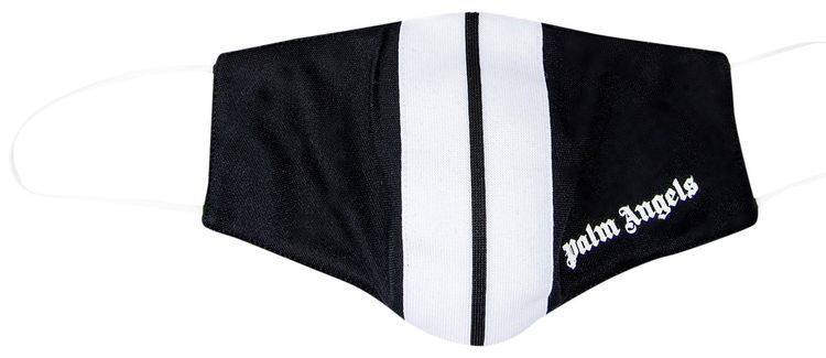 Buy Palm Angels Classic Track Mask 'Black/White' - PMRG004R21FAB0011001 ...