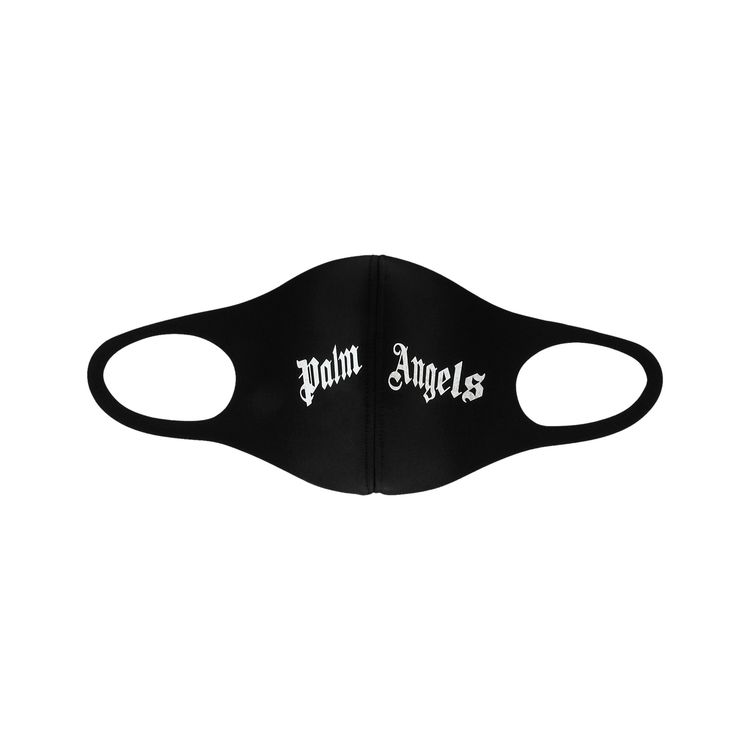 Buy Palm Angels Logo Mask 'Black/White' - PMRG005R21FAB0011001 | GOAT