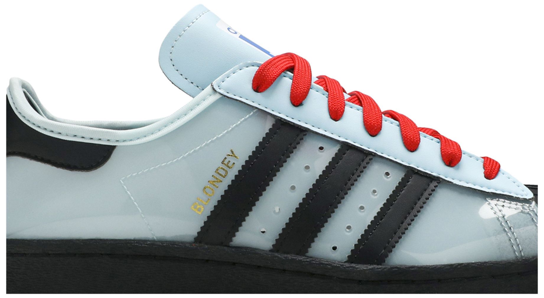 Buy Blondey McCoy x adidas Superstar 'Ice Blue Black' - H03341 | GOAT