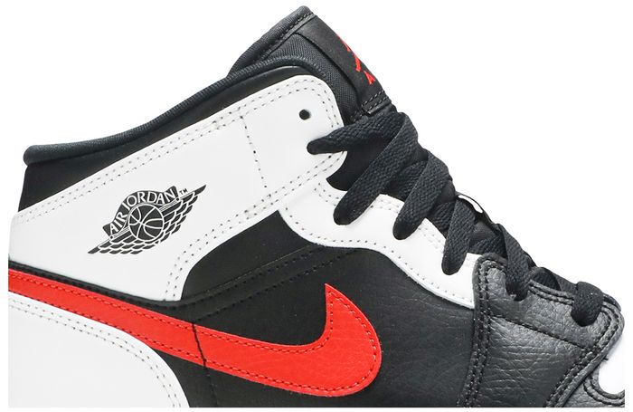 Buy Air Jordan 1 Mid GS 'Chile Red' - 554725 075 | GOAT