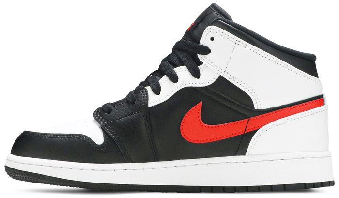 Buy Air Jordan 1 Mid GS 'Chile Red' - 554725 075 | GOAT