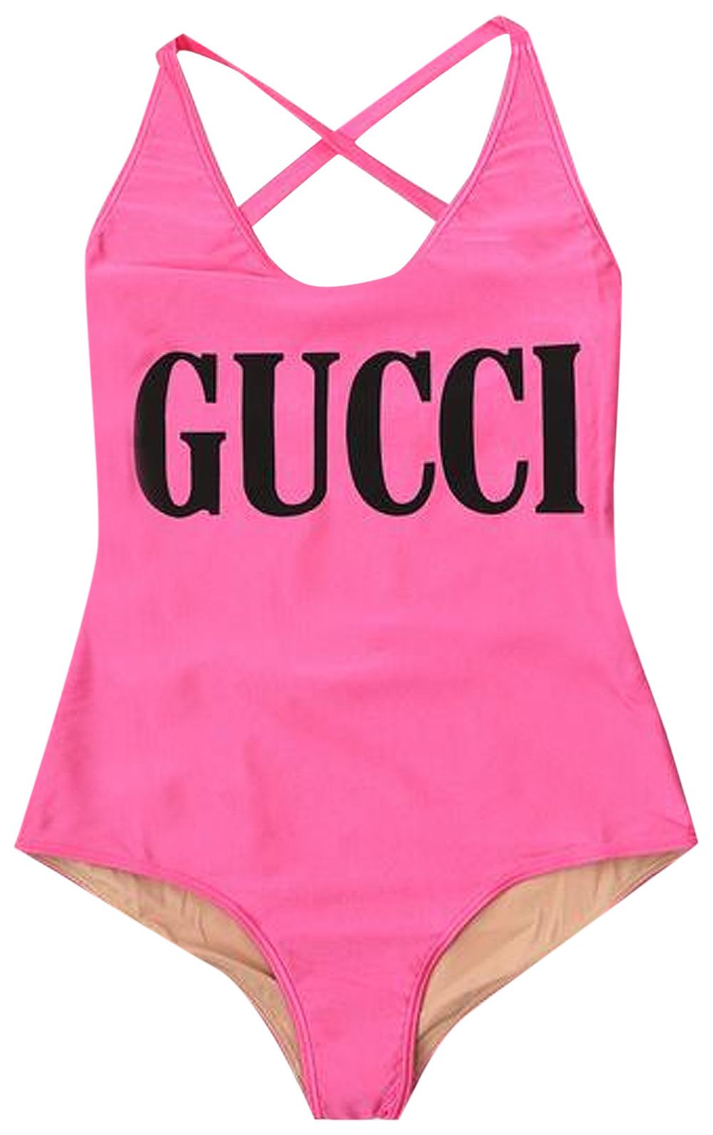Buy Gucci Logo Swimsuit 'Pink' - 501899 XJANK 5663 | GOAT