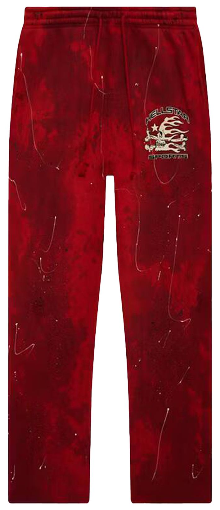 Buy Hellstar Sports Tie-Dye Sweatpants 'Red' - 9357 1SS240204STDS RED ...