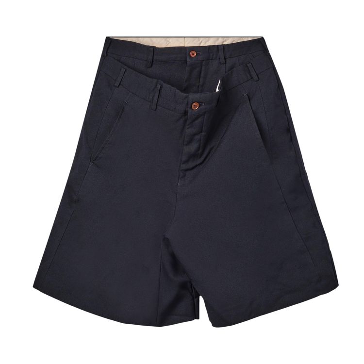 Buy Comme des Garçons Homme Plus Multi Layer Short 'Black' - PM P038 ...