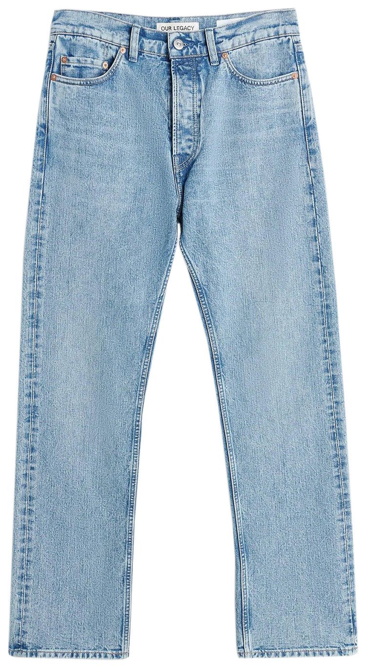 Buy Our Legacy First Cut Left Hand Twill Jeans 'Washed Denim' - M2245FH ...