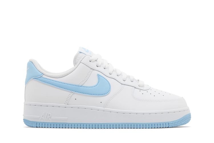 Buy Nike Air Force 1 '07 'White Aquarius Blue' - FQ4296 100 | GOAT