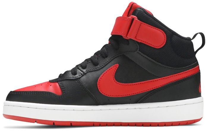 Buy Nike Court Borough Mid 2 GS 'Bred' - CD7782 003 | GOAT