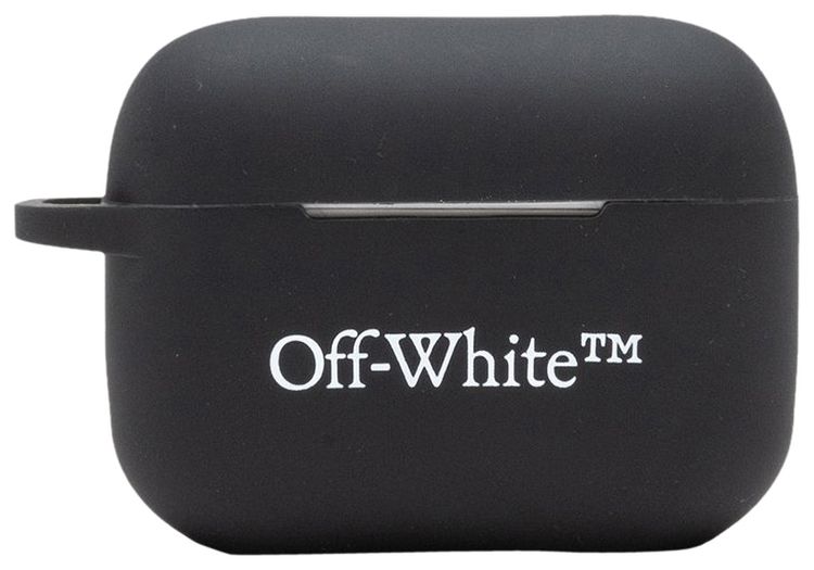 Buy Off-White Lettering Silicon Airpods Pro Case 'Black/White ...
