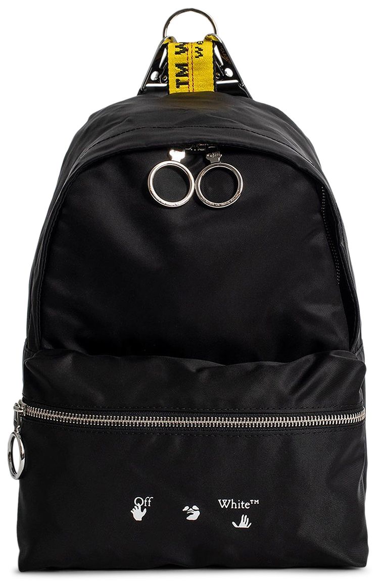 Buy Off-White Nylon Mini Backpack 'Black' - OMNB017R21FAB0011000 | GOAT