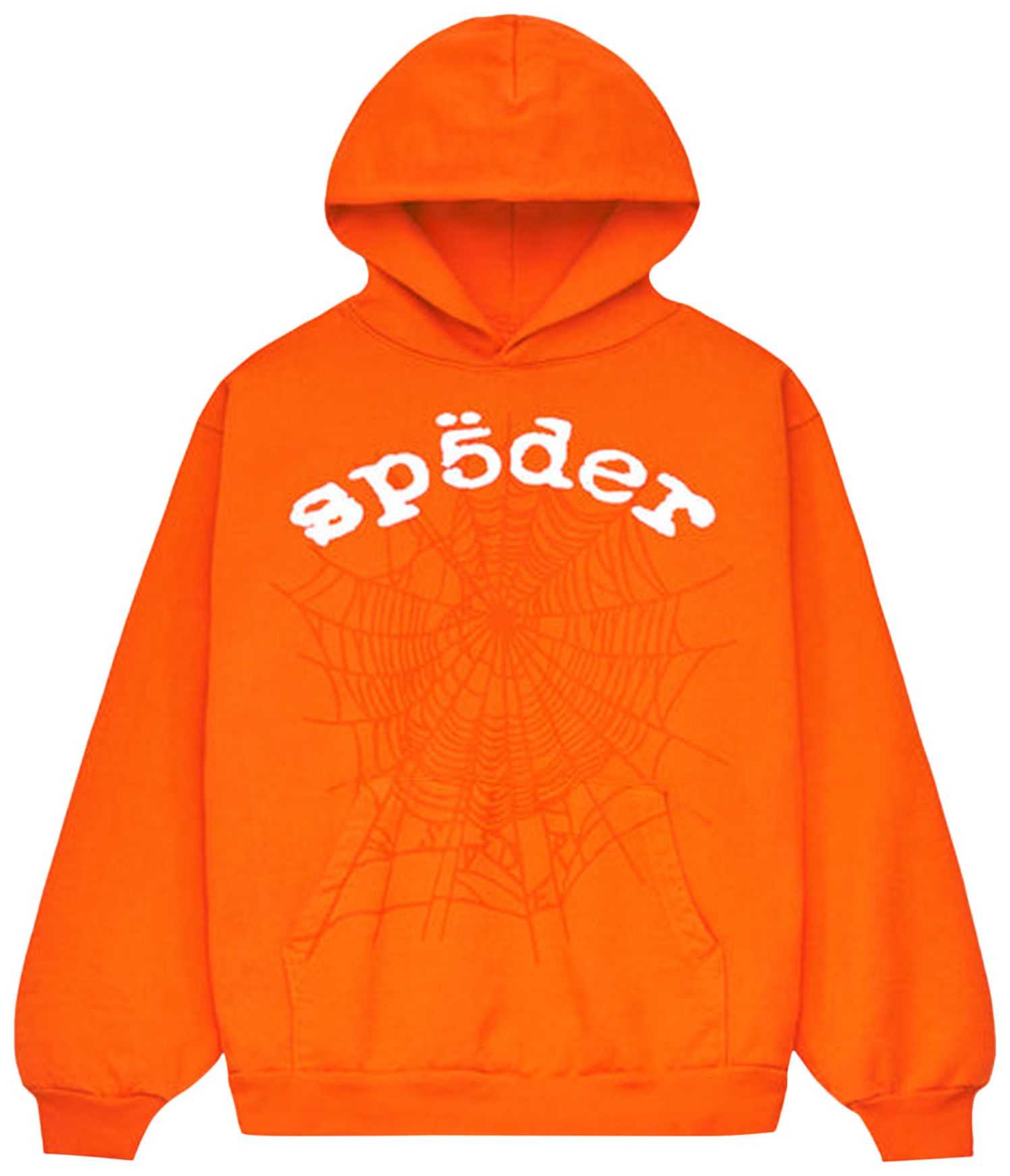 Buy Sp5der Legacy Hoodie 'Orange' - M01SS001W2OW | GOAT
