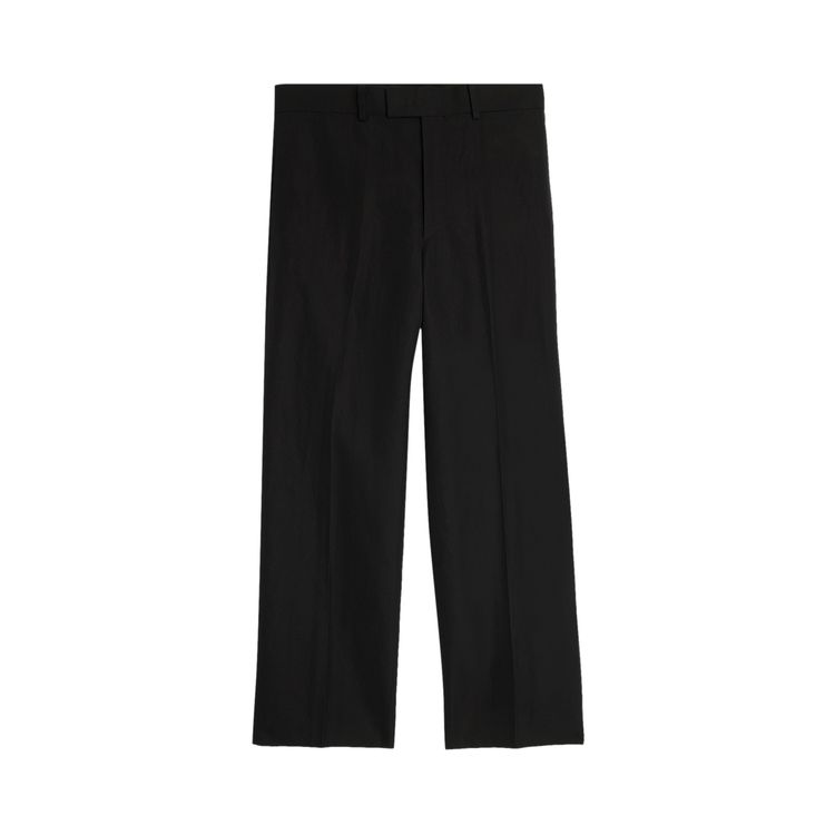 Buy Auralee Chino Slacks 'Black' - A24SP01LB 26307856 BLAC | GOAT