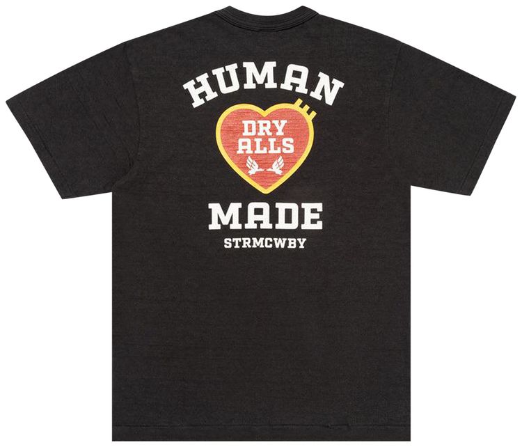 Buy Human Made Graphic T-Shirt #07 'Black' - HM27TE007 BLAC | GOAT