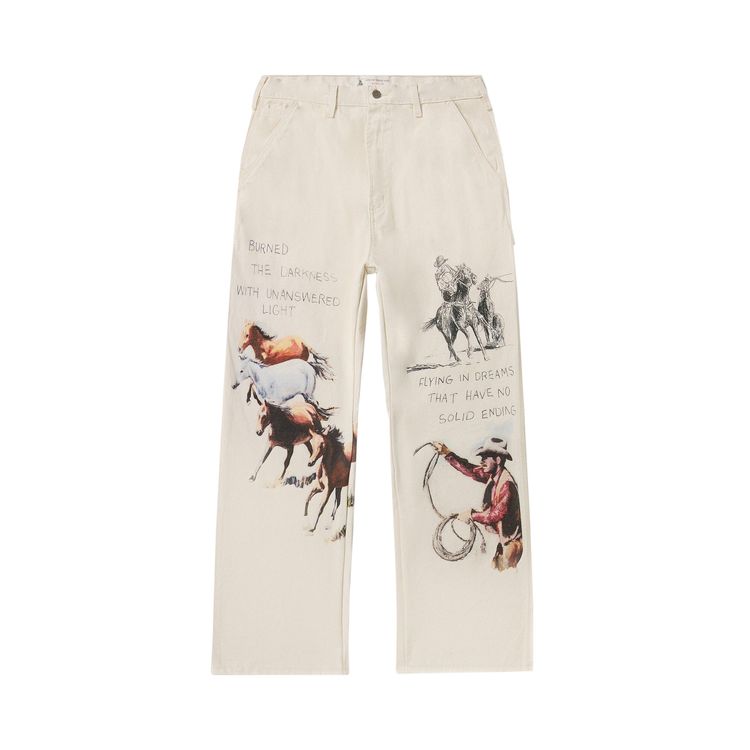 Buy One Of These Days Fort Courage Painter Pants 'Canvas' - 01B 04 005 ...