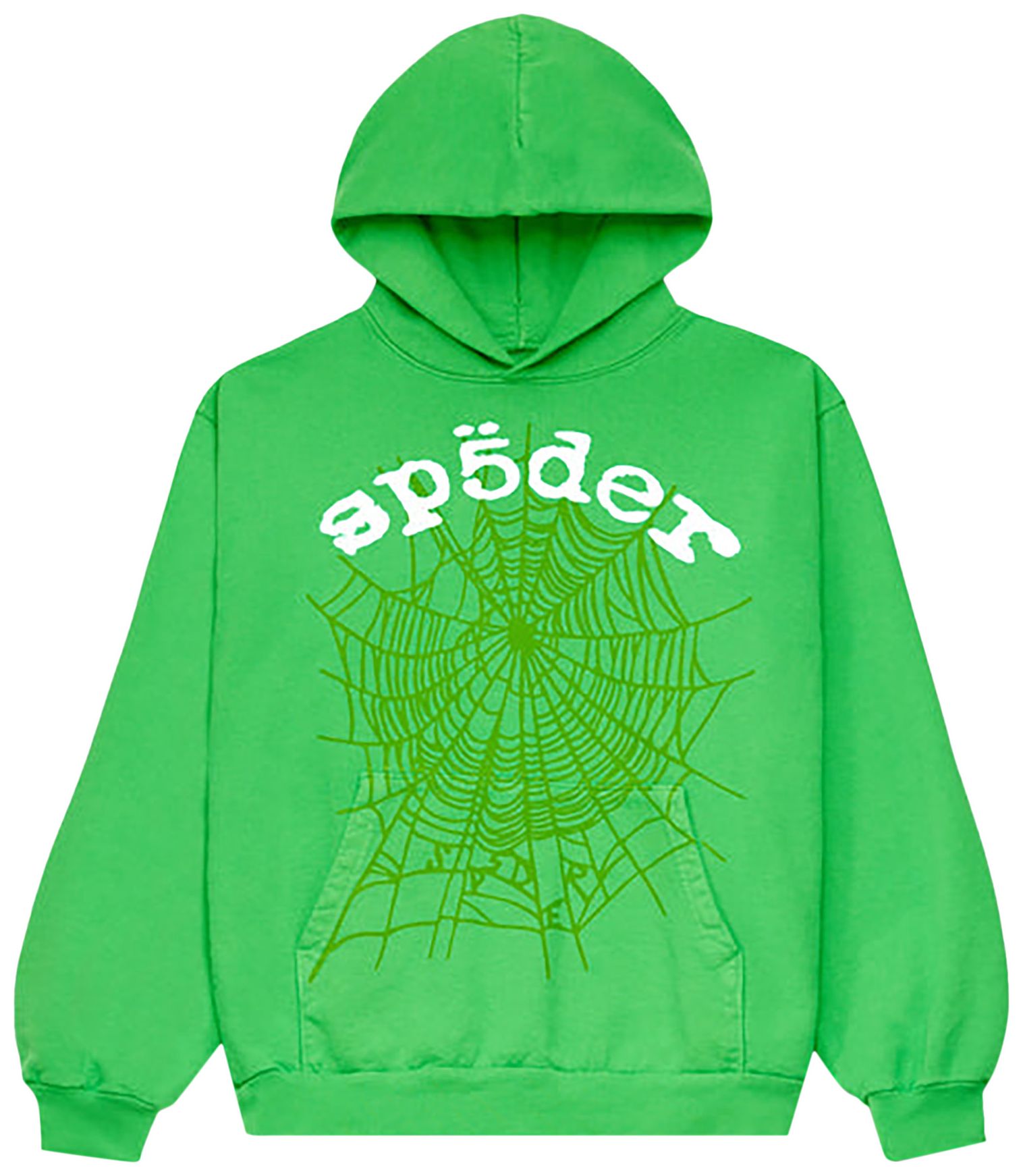 Buy Sp5der Legacy Hoodie 'Green' - M01SS001W2GW | GOAT