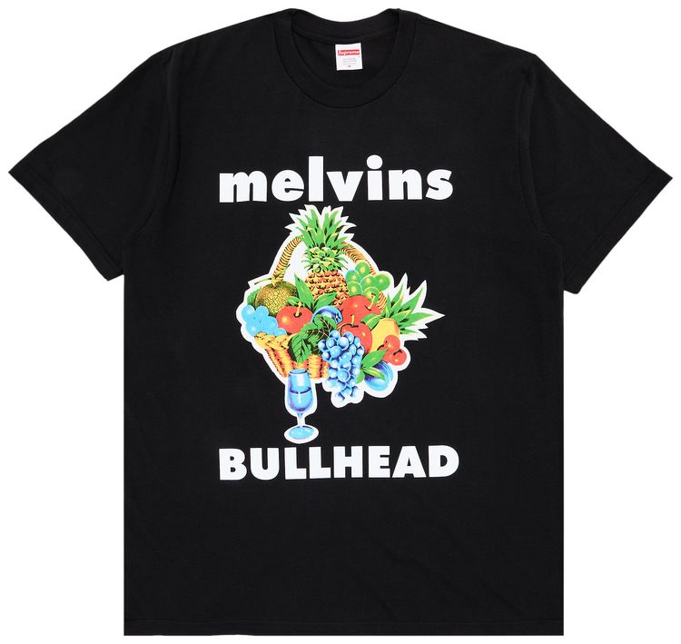 Buy Supreme x Melvins Bullhead Tee 'Black' - SS24T11 BLACK | GOAT