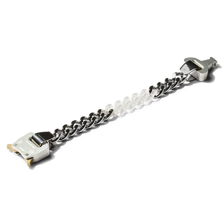 Buy 1017 ALYX 9SM Chain Bracelet 'Silver/Transparent' - AAUJW0060OT05 ...