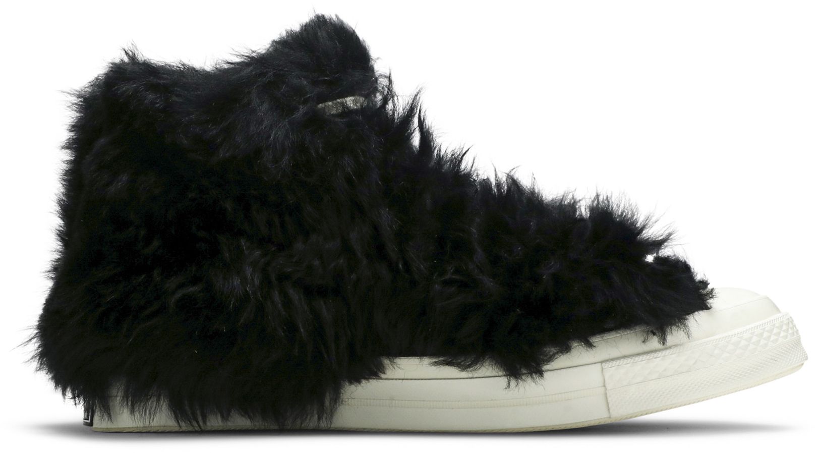 Buy AMBUSH x Converse Chuck 70 High 'Fuzzy - Black Egret' - 170586C | GOAT
