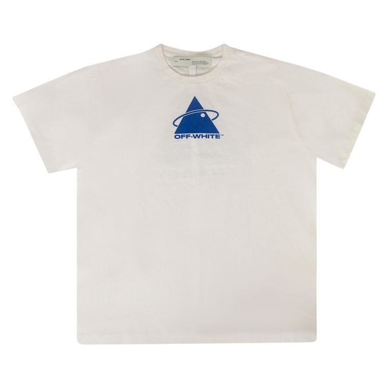 Buy Off-White Triangle Planet Over T-Shirt 'White ...