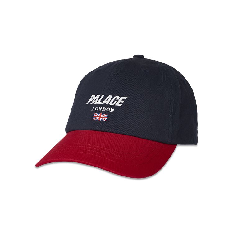 Buy Palace London 6-Panel 'Navy/Red' - P26H064 | GOAT