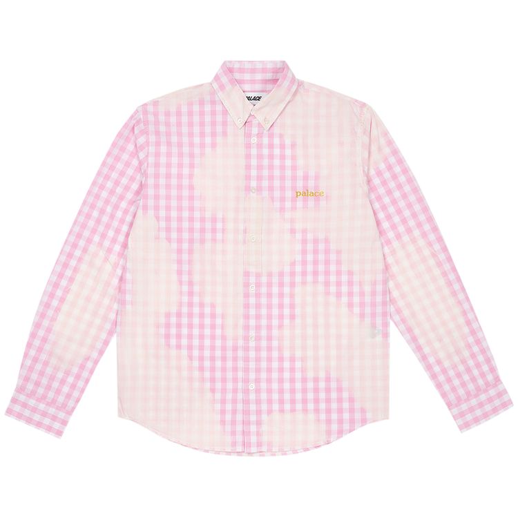 Buy Palace Bleached Out Shirt 'Pink' - P26SHT035 | GOAT