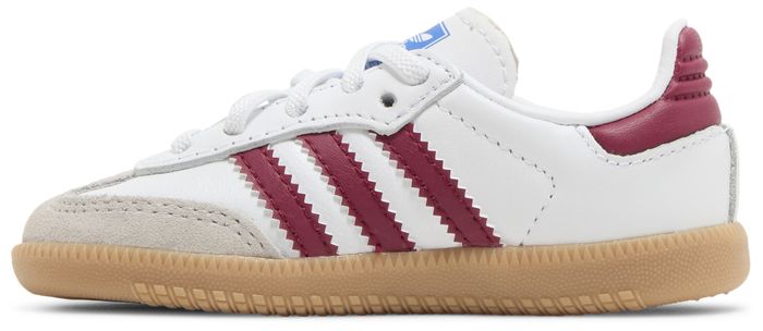Buy Adidas Samba OG I 'White Collegiate Burgundy Gum' - IE1336 | GOAT