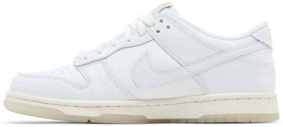 Buy Nike Dunk Low GS 'Rainbow Lace Swoosh' - FN4861 100 | GOAT