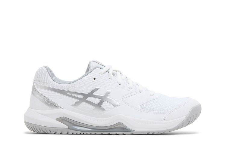 Buy Asics Wmns Gel Dedicate 8 'White Pure Silver' - 1042A237 101 | GOAT